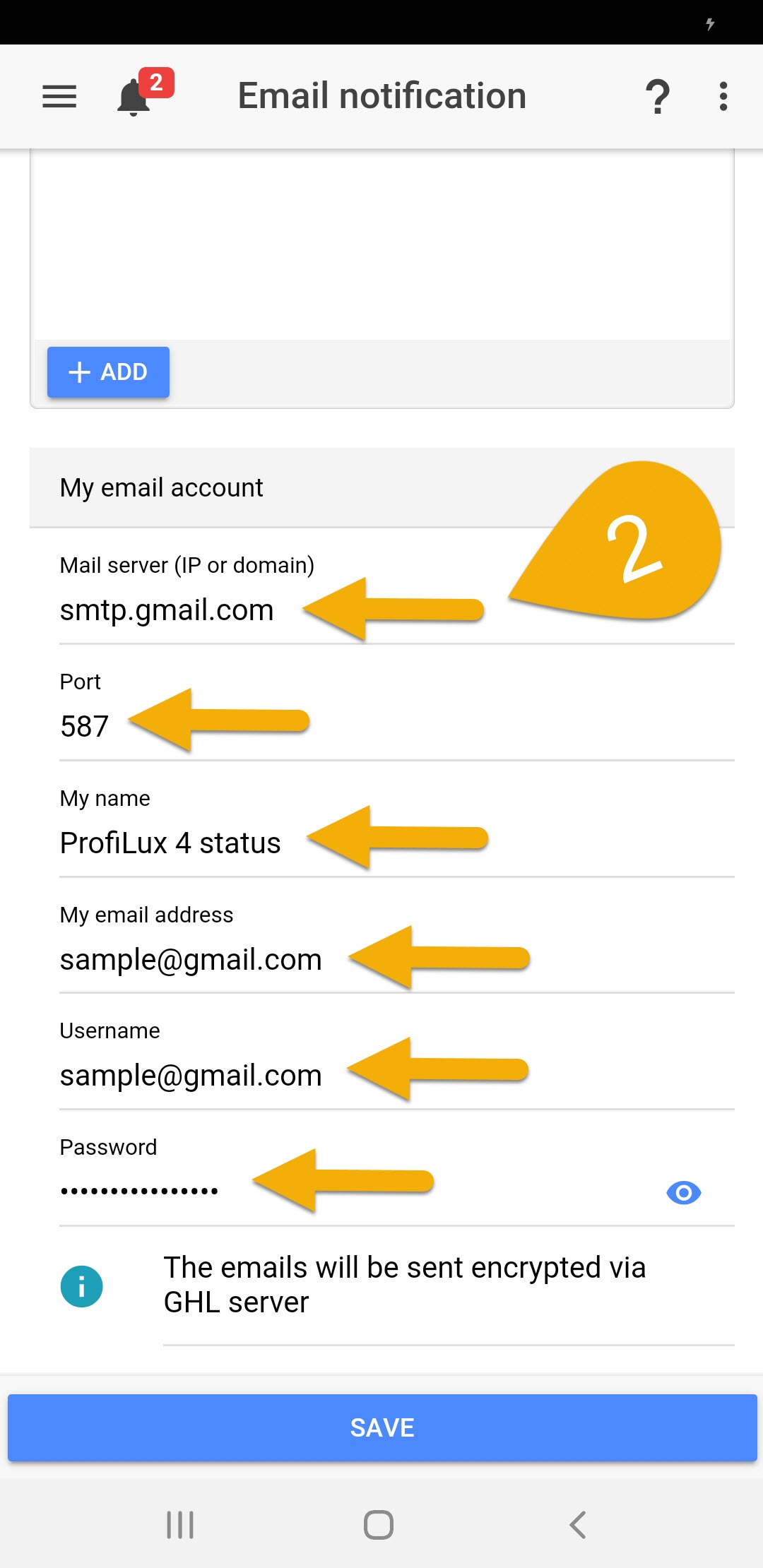 How to setup email and text notifications - GHL Advanced Technology