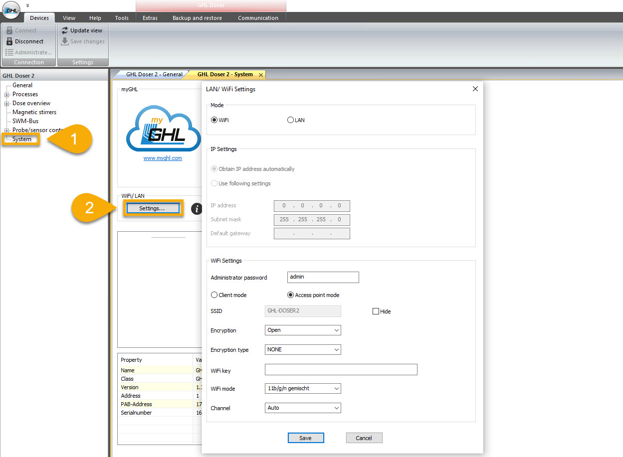 How to connect GHL Doser 2.1 SA to your network (Wi-Fi) – GHL ...
