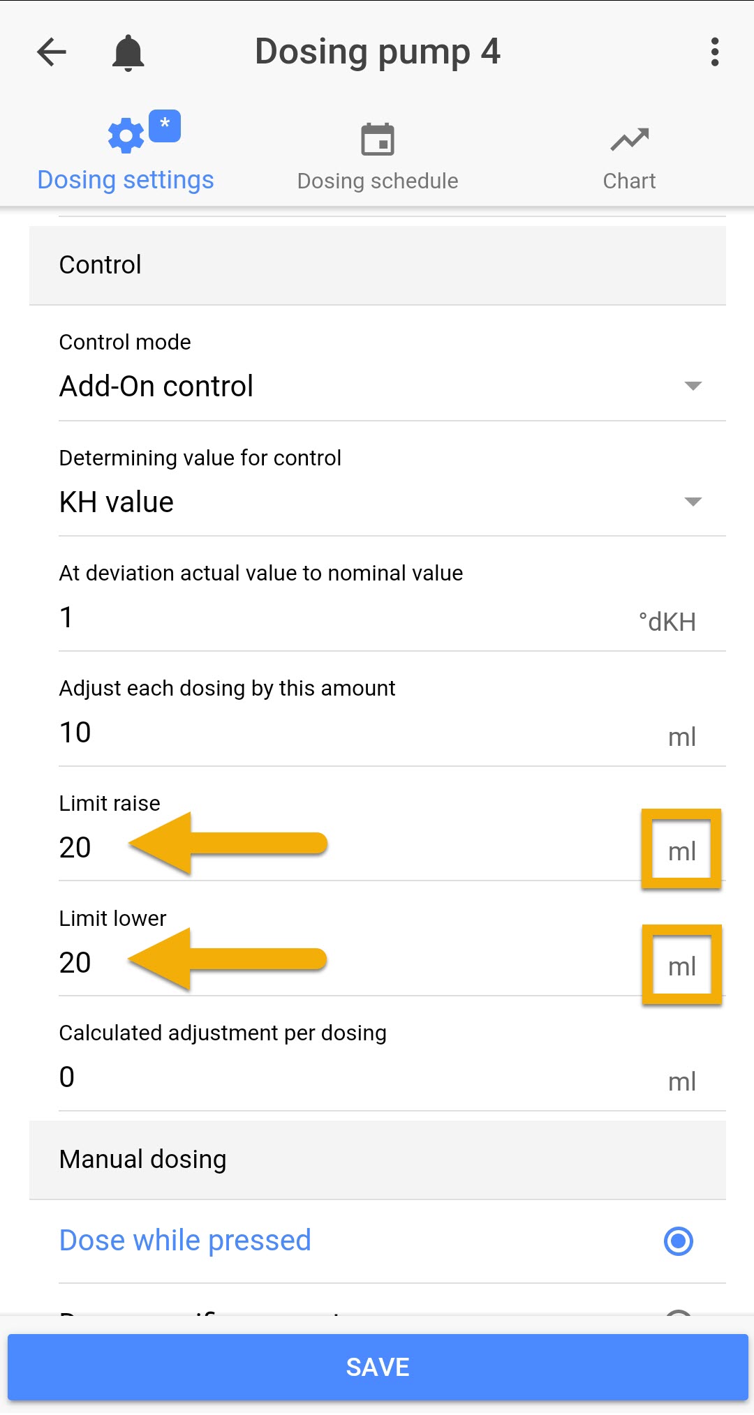 How to setup control via dosing pumps (Add-on/Adaptive mode) - GHL ...